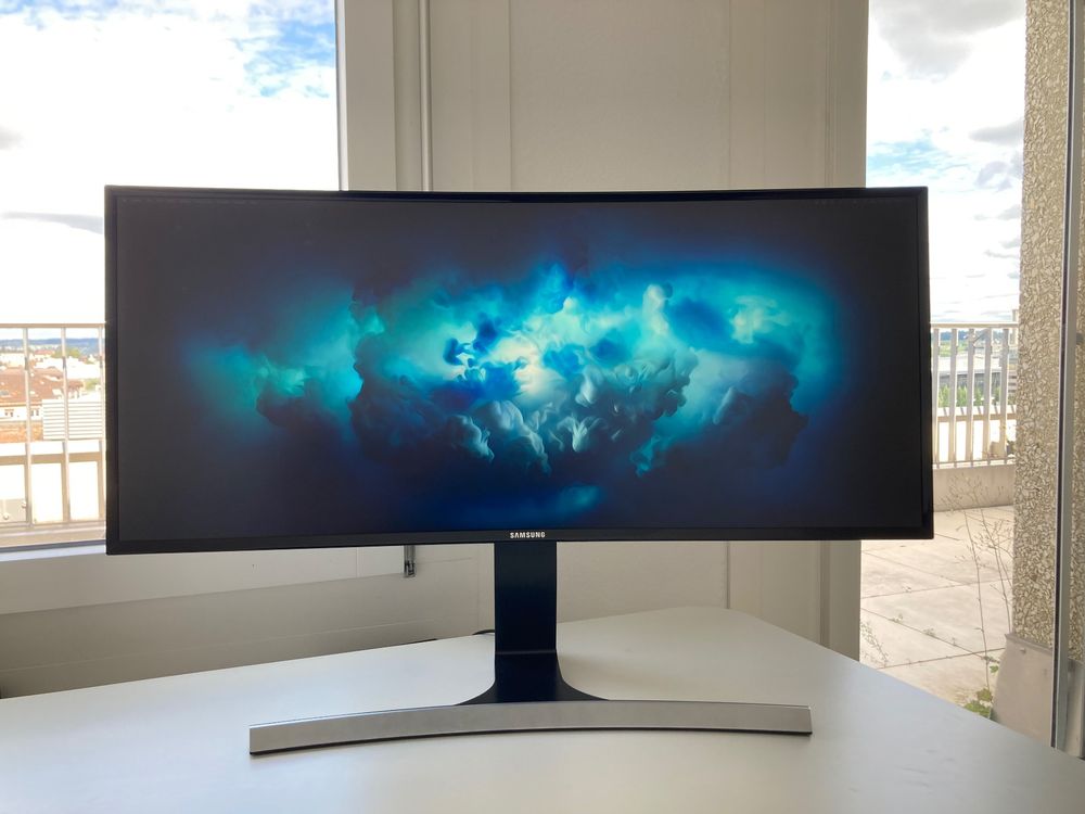 Samsung 34" curved ultra wide QHD monitor | Kaufen auf Ricardo
