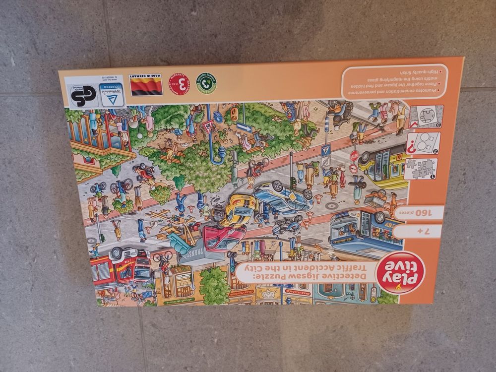 Playtive Detective Puzzle mit Lupe | Kaufen auf Ricardo