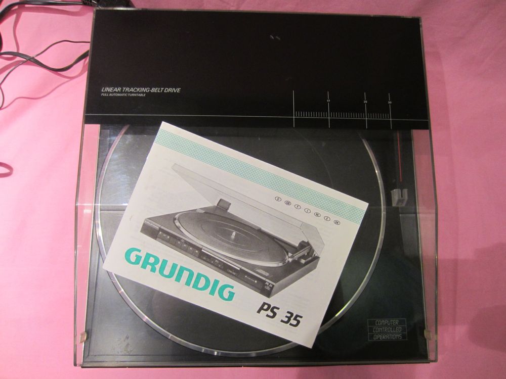 Grundig PS 35 Linear Tracking Belt Drive Plattenspieler (Gebraucht) in Sursee für CHF 45 – nur ...