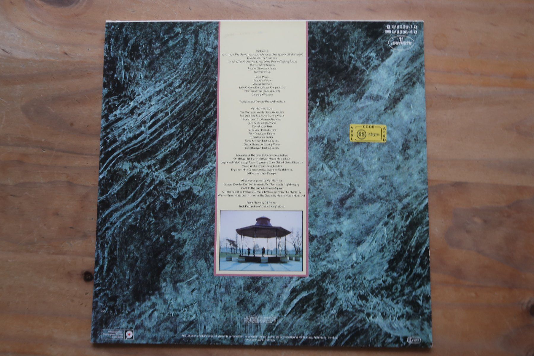 VAN MORRISON - LIVE AT THE GRAND OPERA HOUSE BELFAST - LP (Gebraucht ...