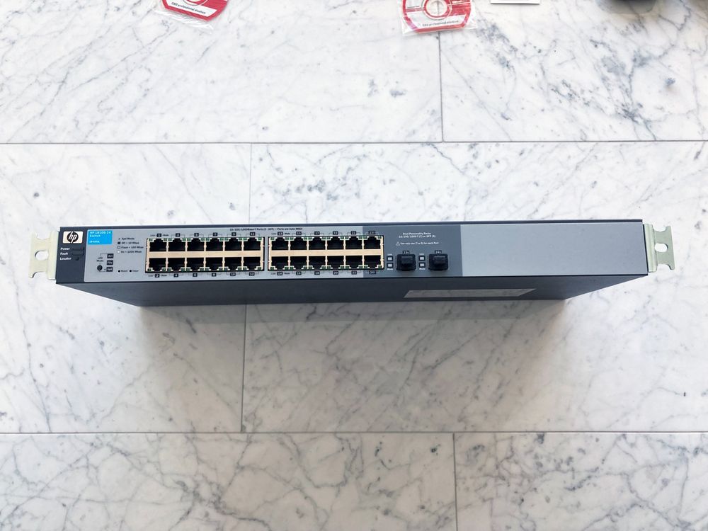 HP ProCurve Switch 1810G-24 (J9450A) für Bastler (Defekt) in Termen für ...