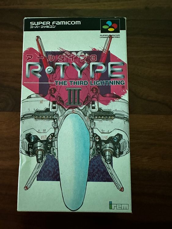 RAR: R-Type III The Third Lightning jap. mit OVP & Anleitung (Gebraucht ...