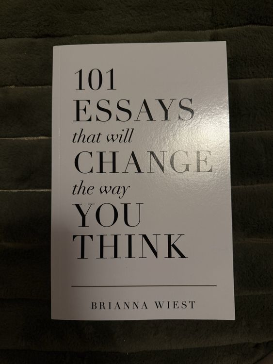 Buch - 101 Essays that change the way you think (Gebraucht) in Gossau ...