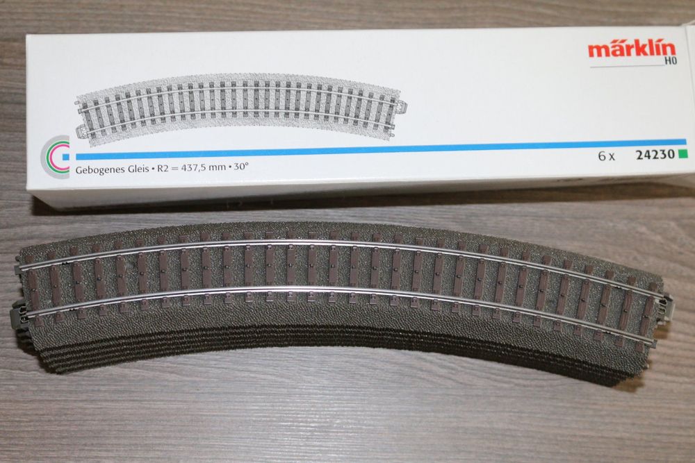Märklin gebogenes C-Gleis 24230, 6 Stück | Kaufen auf Ricardo