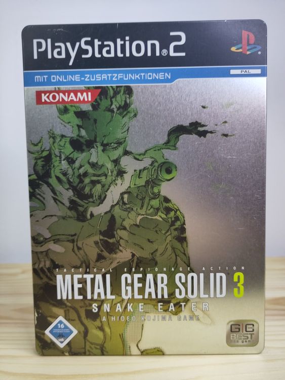 Metal Gear Solid 3 Snake Eater PS2 Playstation 2 PAL CIB | Kaufen auf ...