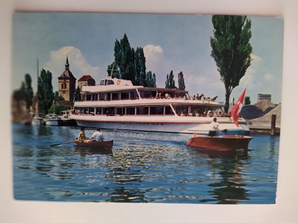 Schiff Arbon mit Schloss, dat. 1978 (Gebraucht) in Ohmstal für CHF 3 – mit Lieferung auf Ricardo ...