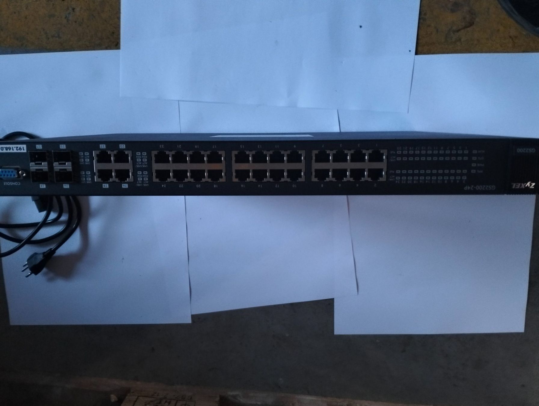 Zyxel GS2200-24P Switch - Top Zustand für Netzwerkprofis! (Gebraucht ...