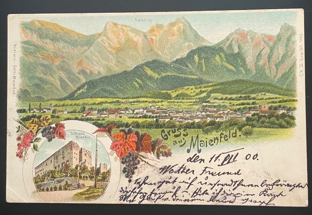 Gruss aus Maienfeld Litho | Kaufen auf Ricardo