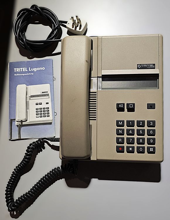 PTT-Telefon Tritel Lugano, analog (Zustand wie neu) | Kaufen auf Ricardo