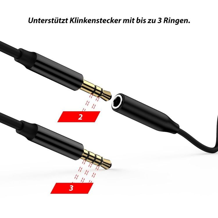 USB-C zu 3.5mm Klinken Adapter weiss für Samsung usw. (Neu und ...