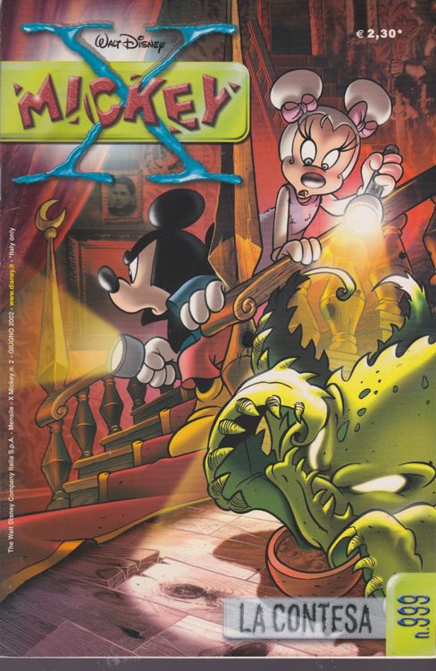 italian edition Disney X MICKEY ( Micky Mouse ) # 999 ( # 2 (Gebraucht ...