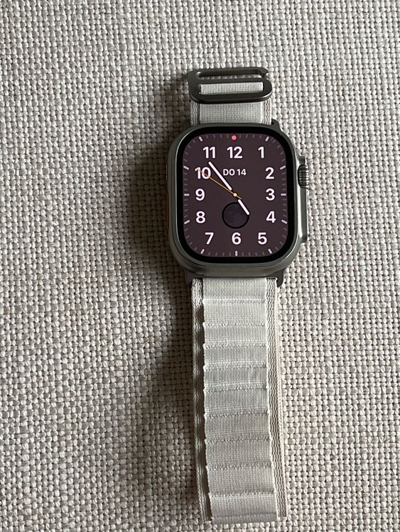 Apple Watch Ultra Titan - Starlight Alpine Loop (S1) | Kaufen auf Ricardo