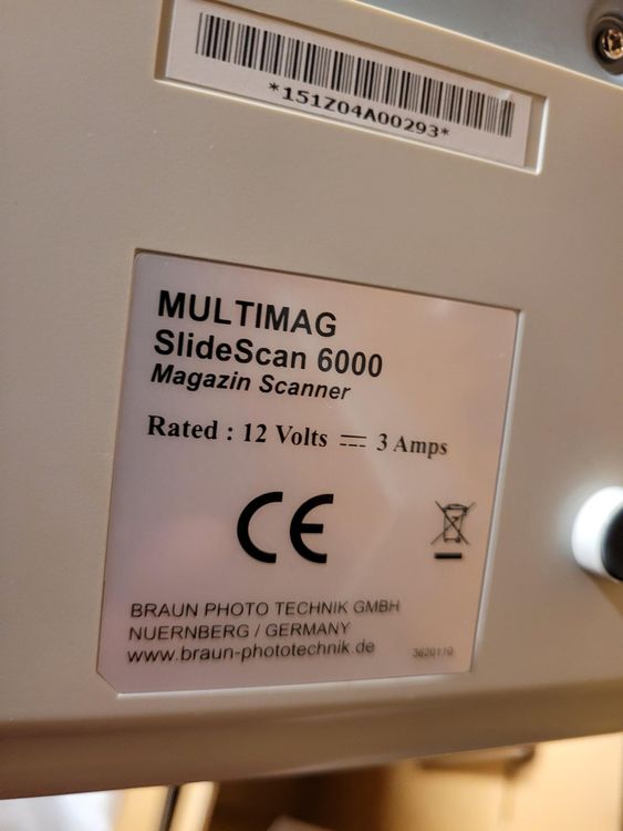 Braun Diascanner Multimag SlideScan 6000 | Kaufen auf Ricardo