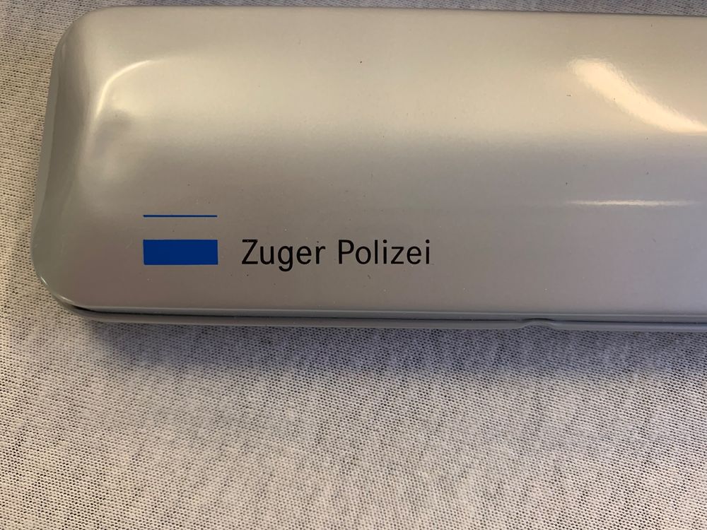 Schreibset Zuger Polizei fabrikneu, Kugelschreiber/Bleistift (Neu und originalverpackt) in ...