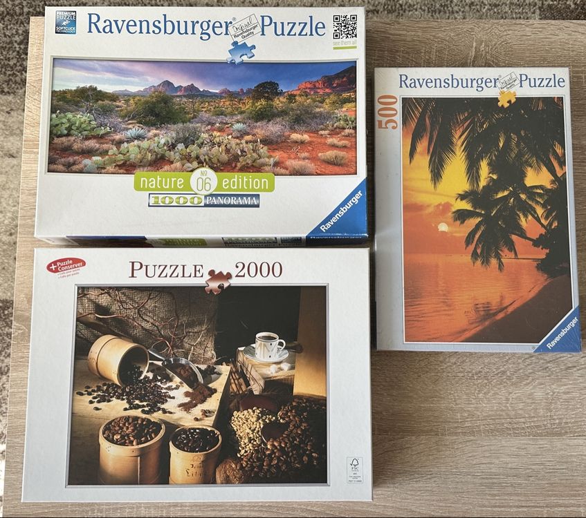 Puzzles Set (Neu (gemäss Beschreibung)) in Gerlafingen für CHF 39 – nur Abholung auf Ricardo kaufen