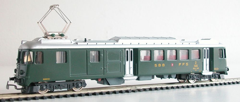 Hag elektr. Triebwagen RBe 4/4 der SBB Spur H0 | Kaufen auf Ricardo