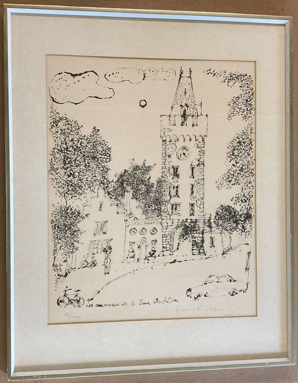 Lithografie handsigniert Marco Richterich (ID 6662) (Gebraucht) in Gelterfingen für CHF 6 – mit ...