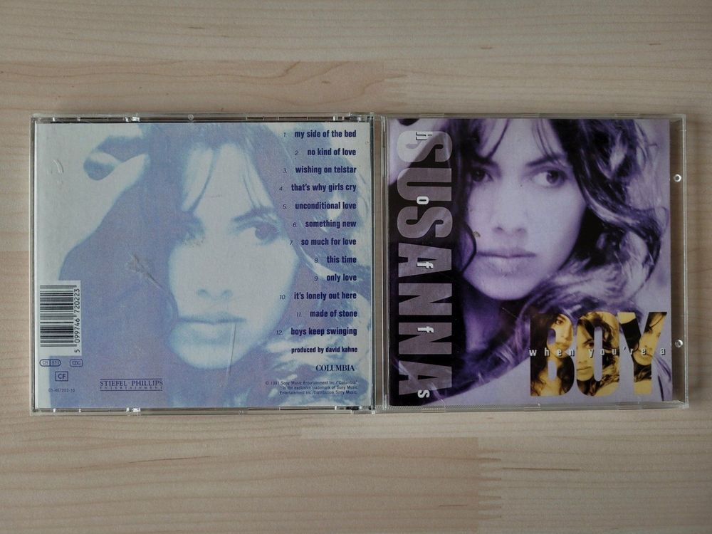 CD Susanna Hoffs - When You`Re A Boy, 1991 (Gebraucht) in Nebikon für ...
