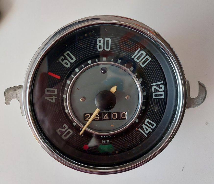 VW Käfer Tacho 11/1962 VDO 113 957 C21C für 1200 1300 1500 (Gebraucht ...