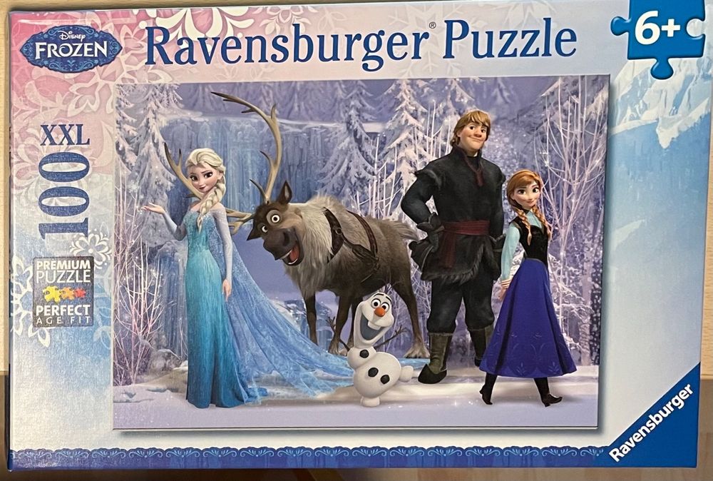 Anna & Elsa Puzzle (Gebraucht) in Root für CHF 8 – mit Lieferung auf ...