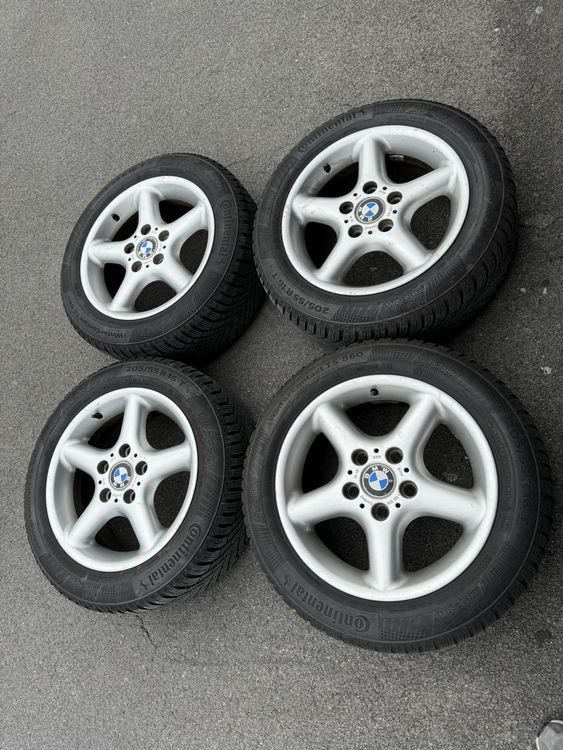 Original BMW E46 320 2003 Kompletträder Continental (Gebraucht) in ...