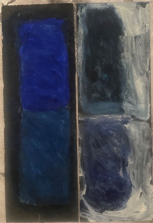 Abstrakte Mischtechnik aus Galleri Nachlass | Kaufen auf Ricardo