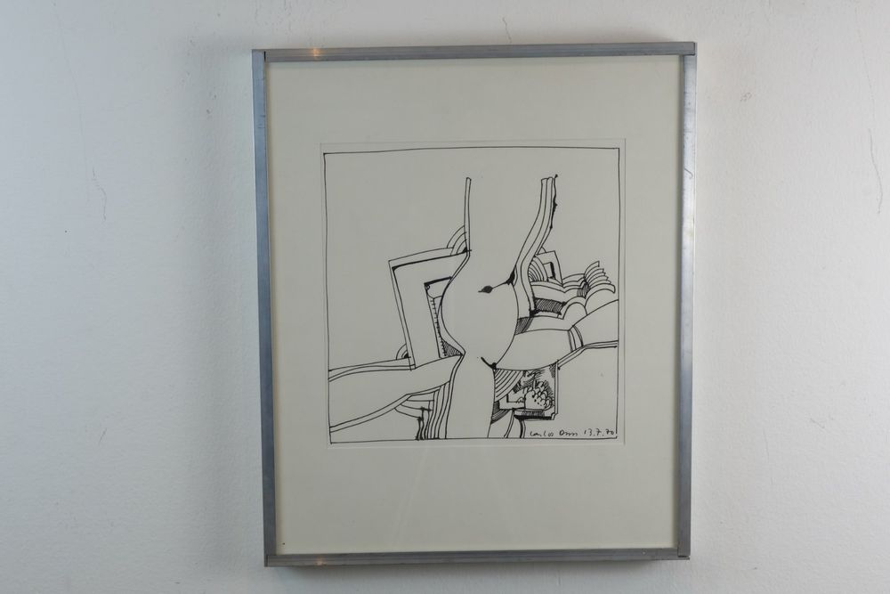 Carlo Duss, Schweizer Kunst, Tusch Zeichnung (Gebraucht) in für CHF 16 ...