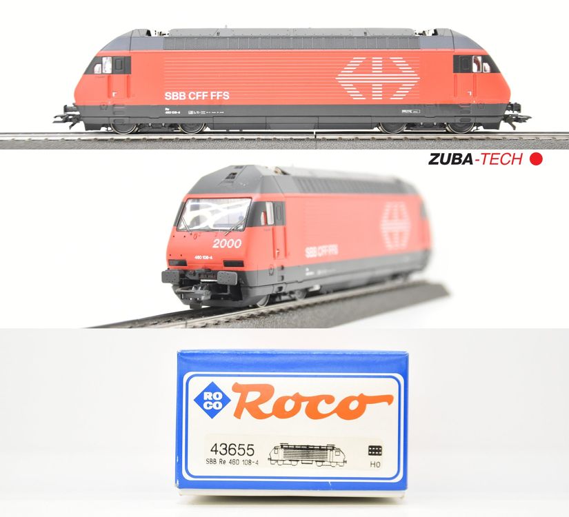 Roco 43655 E-Lok Re 460 SBB H0 GS Analog mit OVP (Gebraucht) in St. Gallen für CHF 144 – mit ...