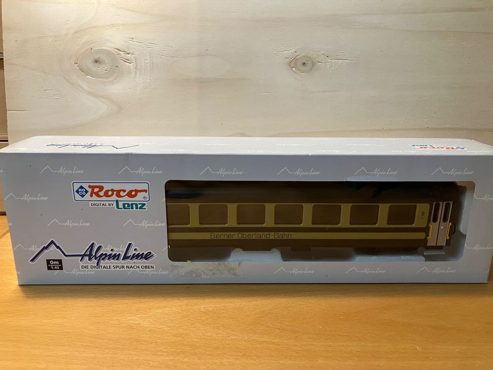 Roco Alpin Line BOB 2. Klassewagen Spur 0m FAMA UTZ (Neu (gemäss ...