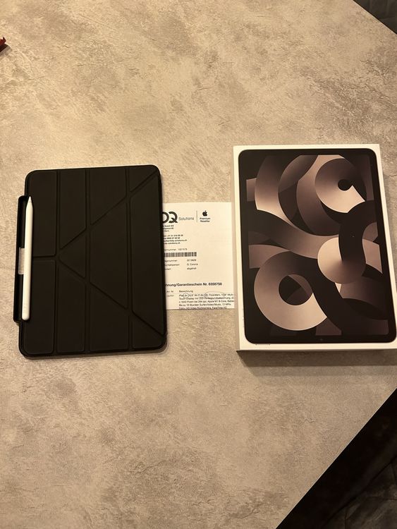 Ipad Air 5 gen mit Apple pencil 2 gen und Hülle | Kaufen auf Ricardo