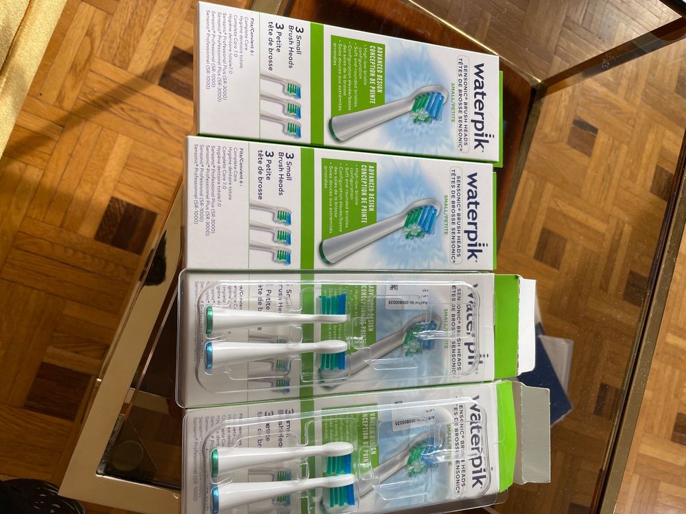 Waterpik Sensonic Brush Heads (Small/petite) (Neu (gemäss Beschreibung ...