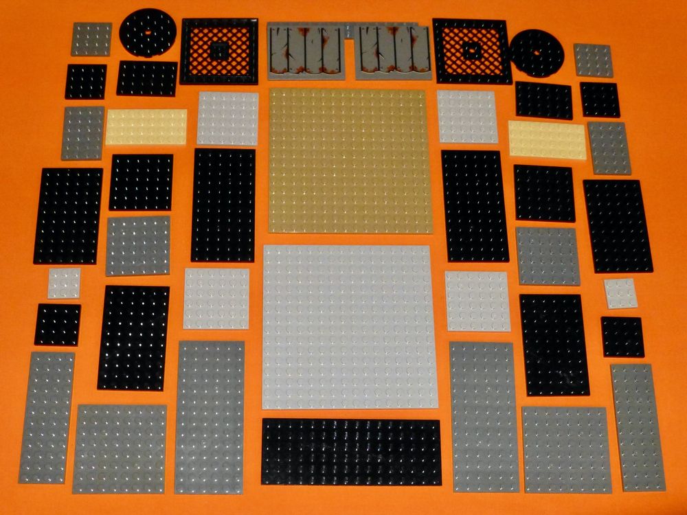 Lego/ 42 Platten/Plättchen (versch. Grössen, Farben+Formen) | Kaufen auf Ricardo