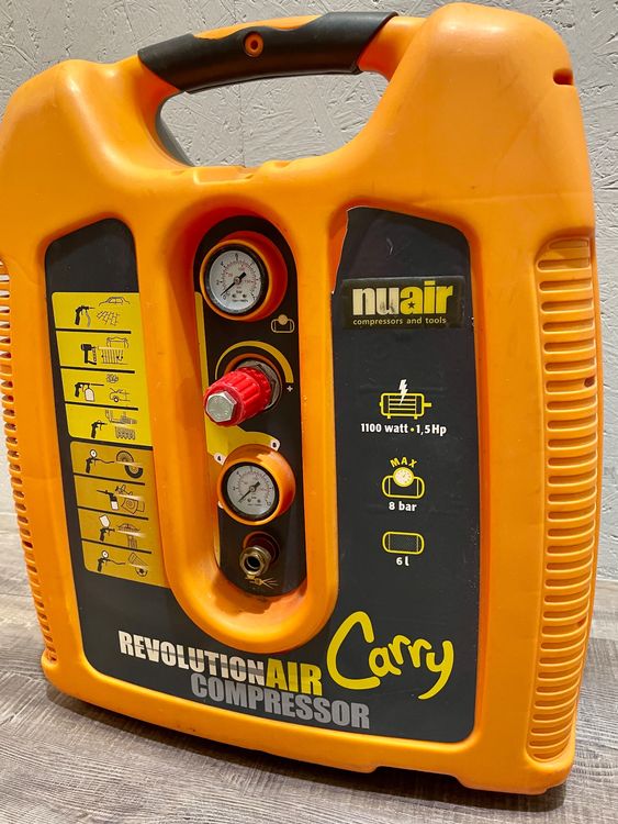 Nuair Carry Mobiler Luft Kompressor (Gebraucht) in Wädenswil für CHF 40 – nur Abholung auf ...