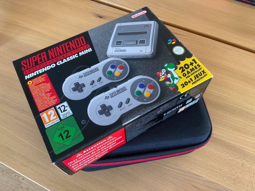 SNES Classic Mini inkl. Case | Kaufen auf Ricardo