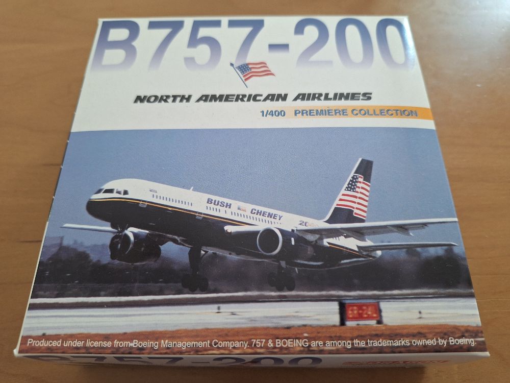 Boeing 757-200 North American Airlines Busch Cheney 1:400 | Kaufen auf ...