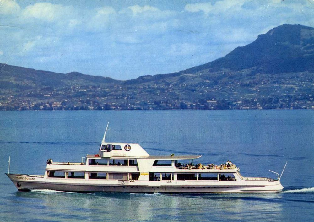 MS Henry Dunant, Motorschiff CGN, Lac Léman (Gebraucht) in Bonstetten ...