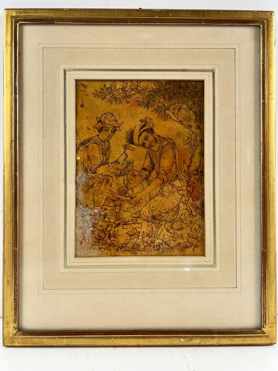 Sehr Alte Persische Mischtechnik Echtgoldrahmen (Gebraucht) in Neuhausen am Rheinfall für CHF 15 ...