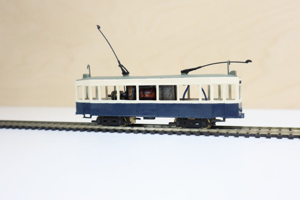 Japan H0 Metall Strassenbahn Trolley H0 - Rarität / Antik (Gebraucht ...
