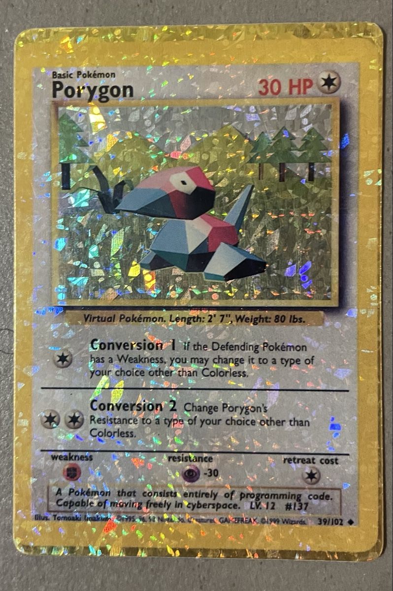 Porygon Pokémon (Gebraucht) in Wädenswil für CHF 9.9 – mit Lieferung ...