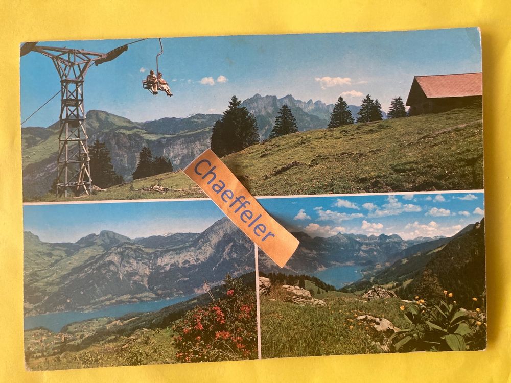 1965 Sessellift Kerenzerberg-Filzbach ( GL) ob dem Walensee (Gebraucht) in Zürich für CHF 2 ...
