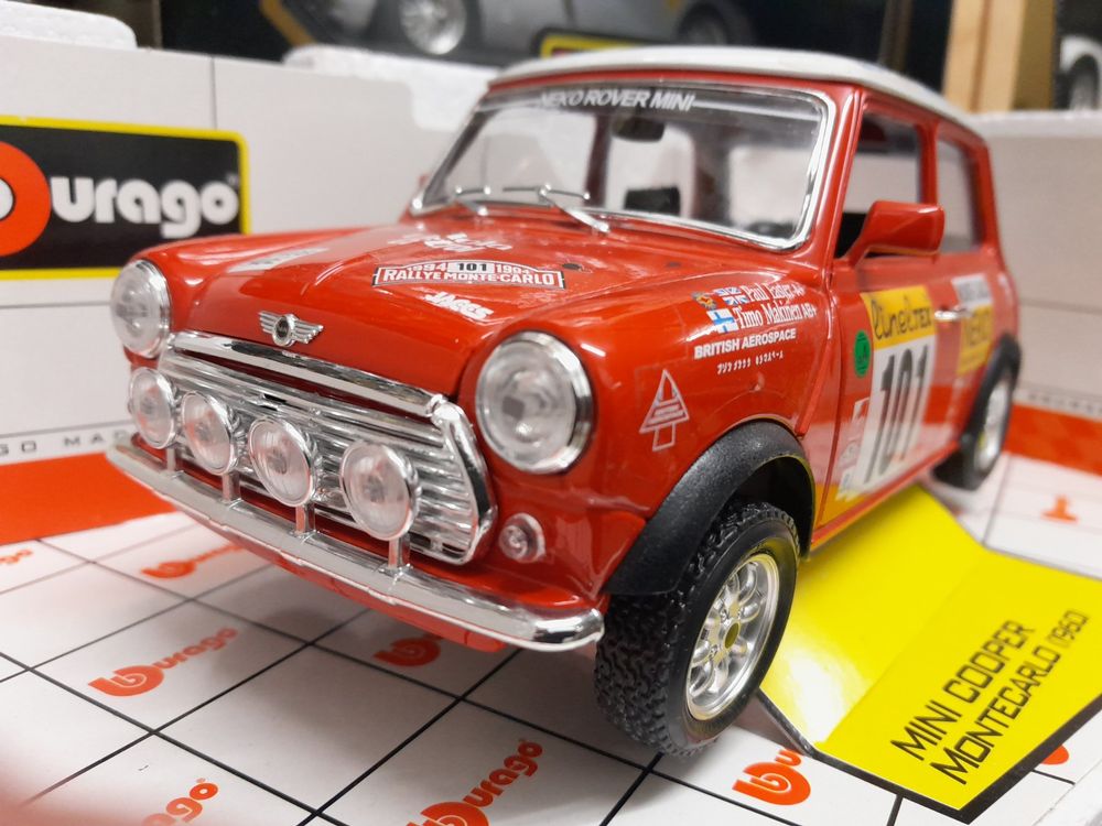 Bburago 1:18 mini cooper Montecarlo 1960 (Gebraucht) in Winterthur für ...
