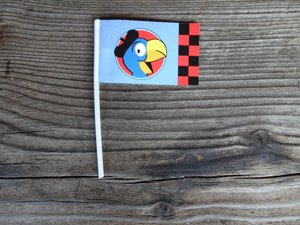 10 Stk. NEUE Globi Fähnchen 5 x 7,5 cm - G156 (Neu (gemäss Beschreibung)) in Küssnacht am Rigi ...