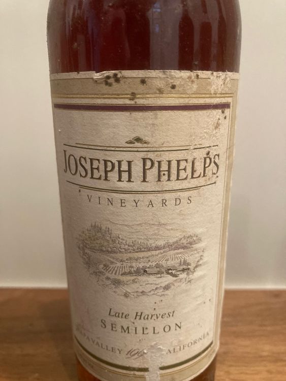 Joseph Phelps, Vineyards, Napa Valley, Late Harvest (Gebraucht) in Schaffhausen für CHF 19 – mit ...