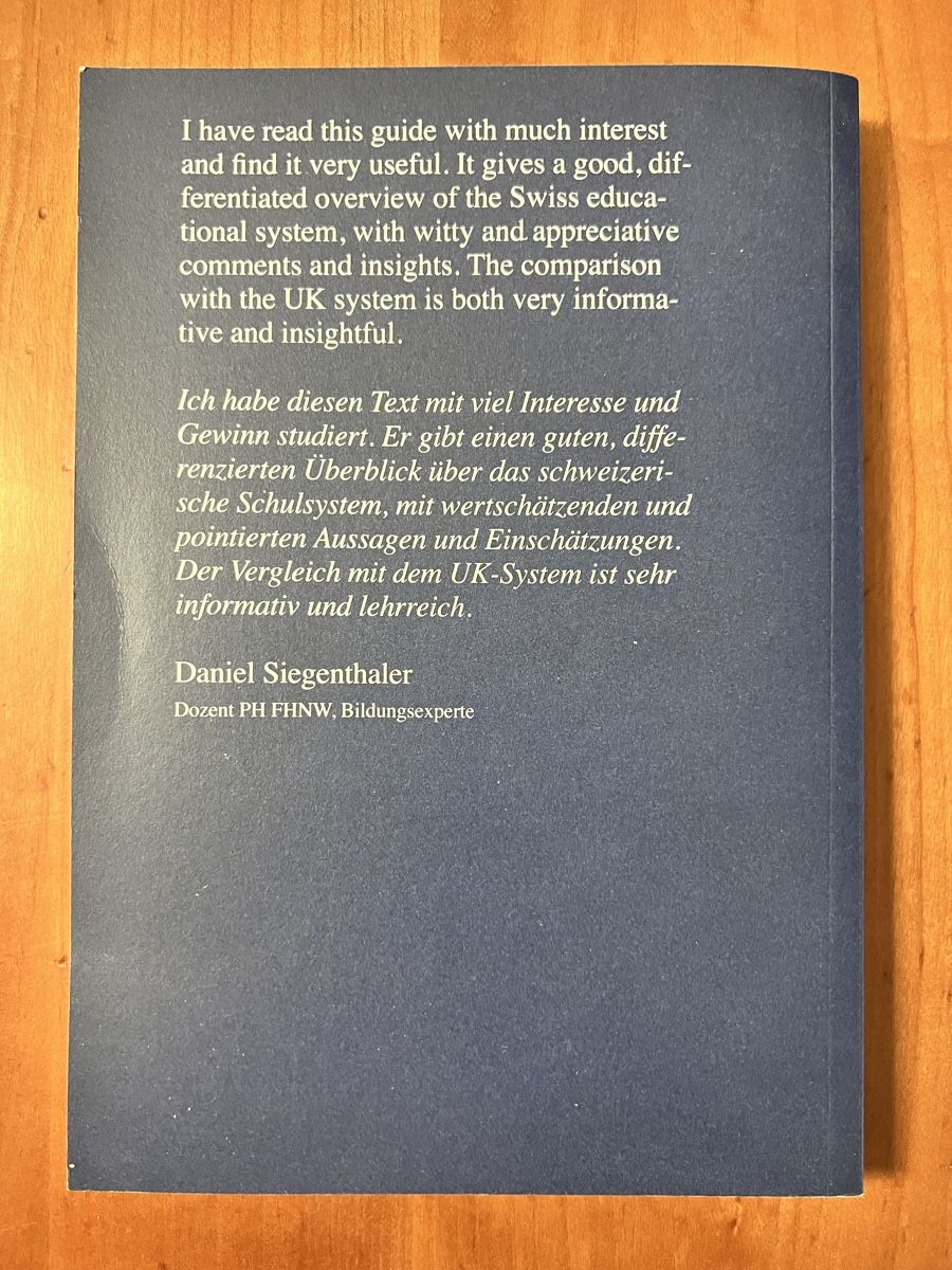 A guide to the Swiss educational system by Robin Hull (Gebraucht) in ...
