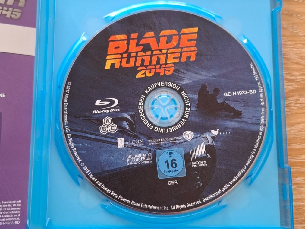 Blu-Ray-Disc: Blade Runner 2049 - Sci-Fi/Action (Gebraucht) in ...