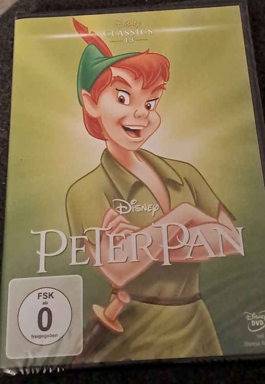 Disney Peter Pan DVD Klassiker FSK 0 (Neu und originalverpackt) in ...