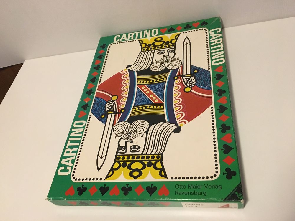 CARTINO - Spiel von Ravensburger - 1969 (Gebraucht) in Andwil SG für ...