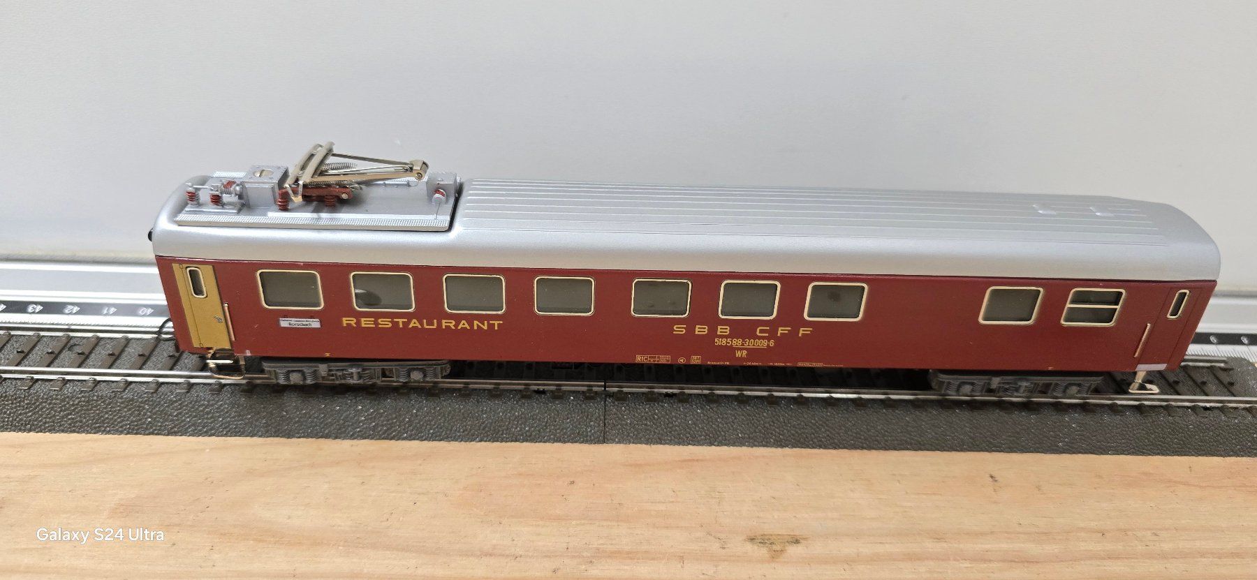 Märklin H0 4068 Speisewagen SBB Blechgehäuse Stromabnehmer (Gebraucht) in Brislach für CHF 16.5 ...