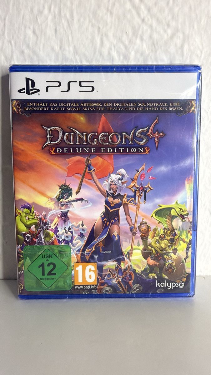 Dungeons 4 Deluxe Edition PS5 - BRAND NEW! (Neu und originalverpackt ...