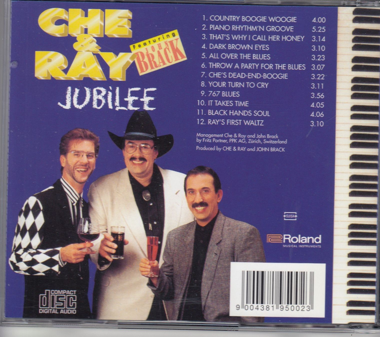 John Brack 20 Jahre 3 CD's mit Che&Ray, Jeff Turner, JB Band (Neu ...